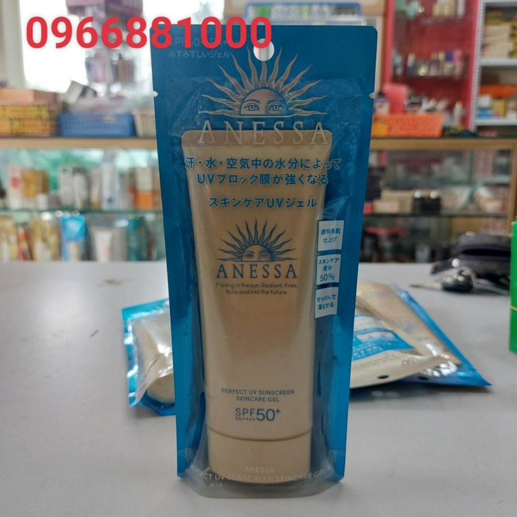 Gel Chống Nắng Dưỡng Ẩm Anessa Perfect Uv Sunscreen Skincare Gel N Spf50+ Pa++++ 90g | Shopee ...