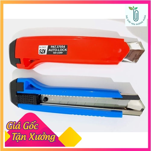 Dao Rọc Giấy SDI 0423/To, 0404/Nhỏ, Lưỡi Dao To - Nhỏ | Shopee Việt Nam