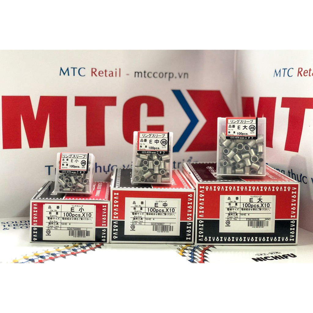 Đầu Cosse nối E NICHIFU – hộp 100 cái | Shopee Việt Nam