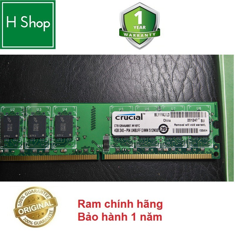 Ram PC DDR2 4Gb bus 667 - 5300U, bảo hành 12 tháng | Shopee Việt Nam