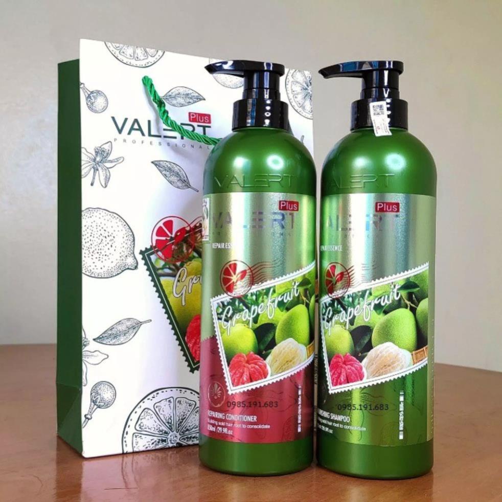 [COMBO] Dầu gội đầu bưởi VALERT, Dầu xả bưởi cao cấp kích thích mọc tóc ...