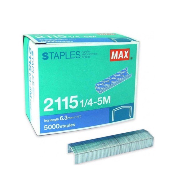Kim bấm Max Staples 2115 ¼-5M dùng cho máy Max HD 88R | Shopee Việt Nam