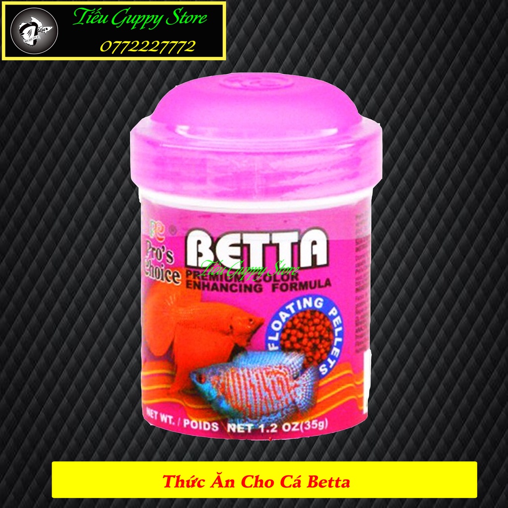 Betta Pro's Choice - Thức Ăn Chuyên Dụng cho Cá Betta - Lọ Màu Tím ...