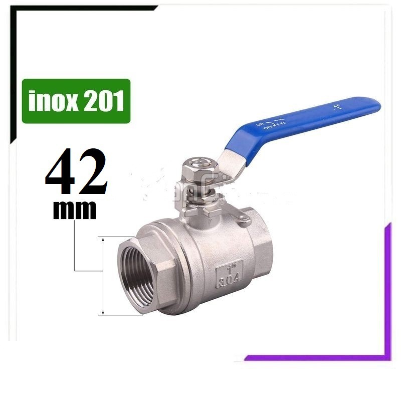 Van bi 21 27 34 42 48 59 inox 201 / 304 tay gạt | Shopee Việt Nam