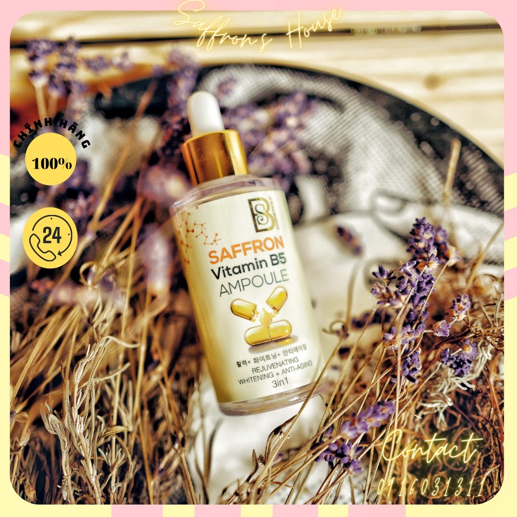 Saffron B5 tinh chất Saffron - BS Cosmetics chính hãng | Shopee Việt Nam