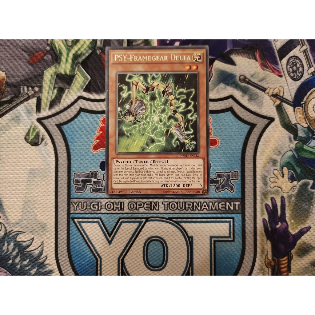 Thẻ bài Yugioh chính hãng PSY-Framegear Delta - HSRD-EN032 - Rare 1st Edition | Shopee Việt Nam
