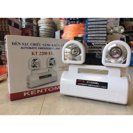Đèn Sạc Khẩn Cấp Kentom KT2200- Hàng chính hãng BH 12 tháng | Shopee ...