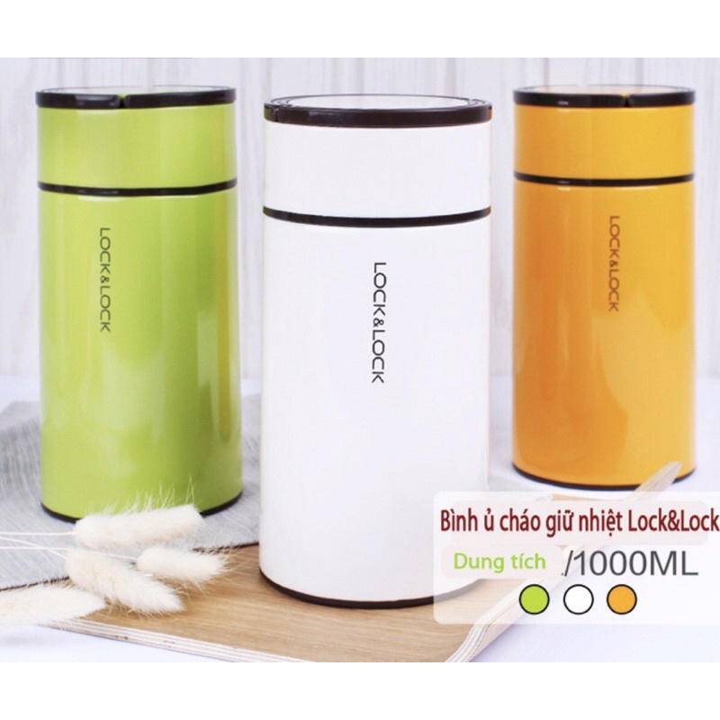 Hộp giữ nhiệt đựng thức ăn Lock&Lock Column Food Jar ( 1000 ml ) - hàng ...