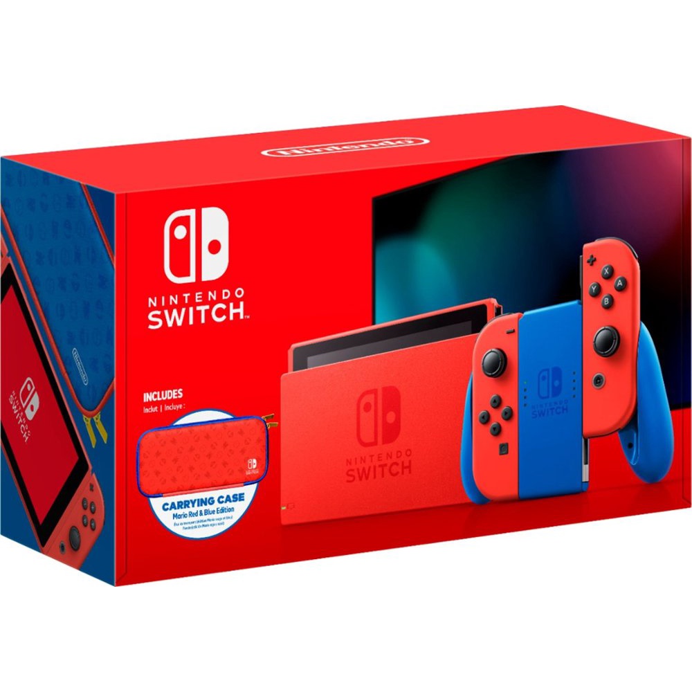 Máy Nintendo Switch Mario Red & Blue Edition | Shopee Việt Nam