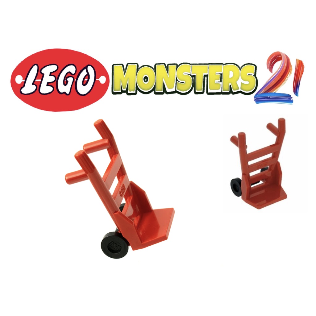 [LEGO MONSTER21]-2495c01-Phụ kiện minifigure, Xe nâng tay (2495/2496 ...
