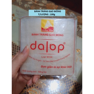 100Gr BÁNH TRÁNG DALOP CUỐN CHẢ RAM - HÀNG CHÍNH HÃNG | Shopee Việt Nam