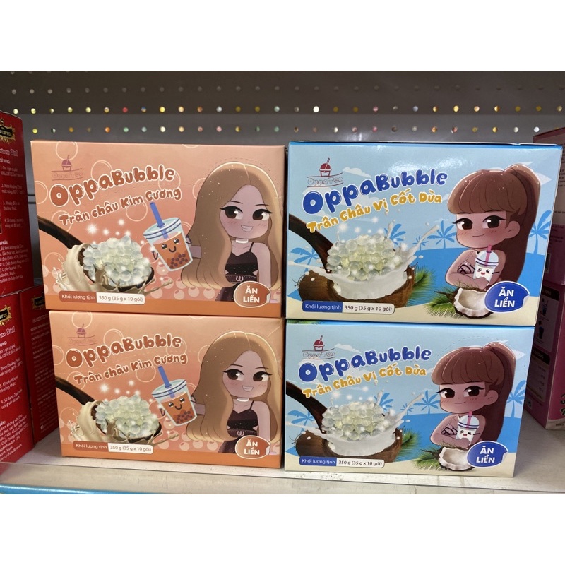 Trân châu ăn liền Oppa Bubble 350gr (35gr x 10 gói) | Shopee Việt Nam