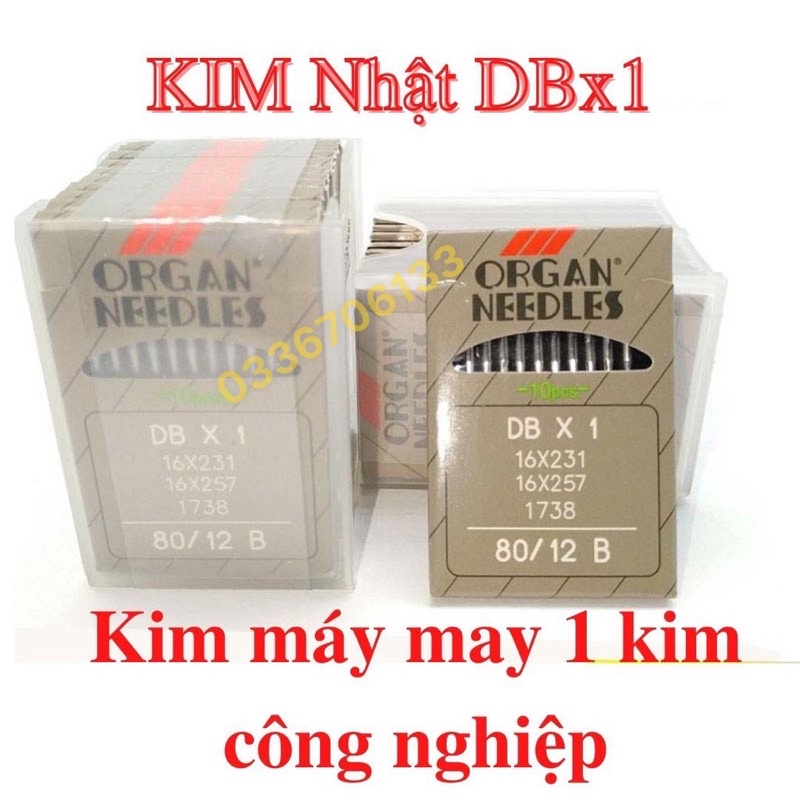 Kim máy may công nghiệp 1 kim DBx1 > Kim máy may 1 kim công nghiệp DB 1 > Kim Nhật ORGAN ...