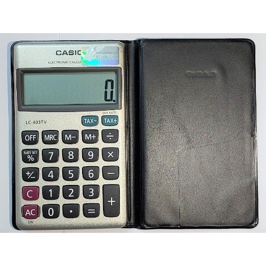 Máy tính Casio LC-403TV hiển thị 8 số | Shopee Việt Nam