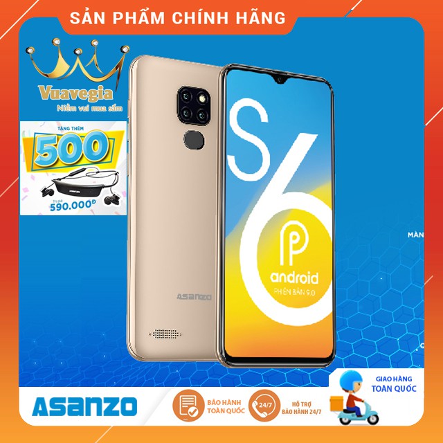 Điện Thoại Asanzo S6 3 Camera AI Kiêm luôn sạc dự phòng - Hàng Chính ...