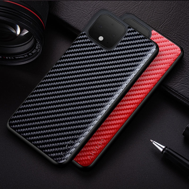 Ốp Lưng Cho Google Pixel 4 4 XL 5 Sợi carbon TPU Xung Quanh Cạnh Chất ...