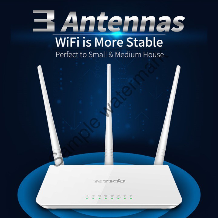 Bộ Phát Wifi Router Tenda F3 300Mbps 3A Anten 1 Wan, 3 Lan Port ...