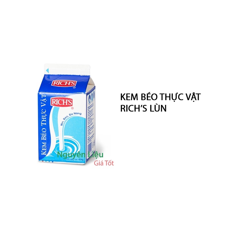 Rich lùn 454g (Xanh, Trắng) có đủ, Chỉ giao Hoả Tốc | Shopee Việt Nam