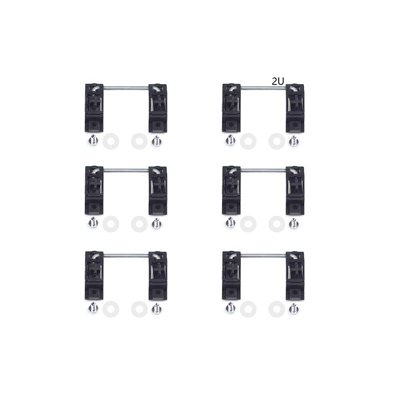 Stab PCB Mount Screw-in cho bàn phím cơ (Cherry Genuine Stabilizer ...