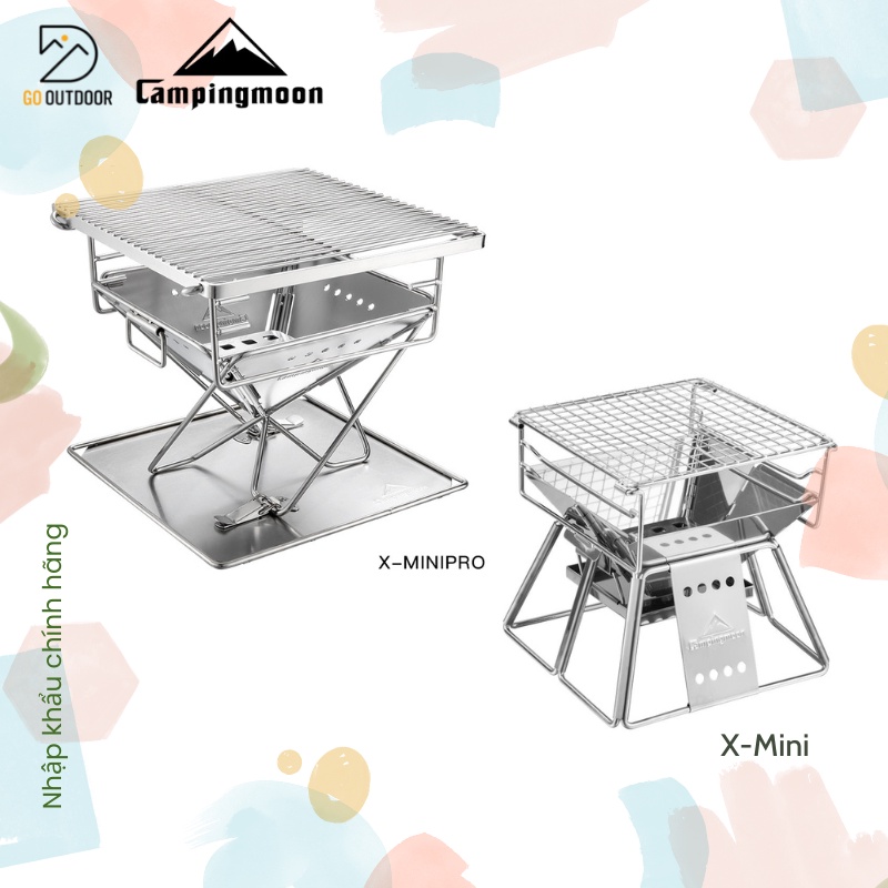 Bếp Nướng 1-2 Người Campingmoon X-Mini và X-Mini Pro | Shopee Việt Nam