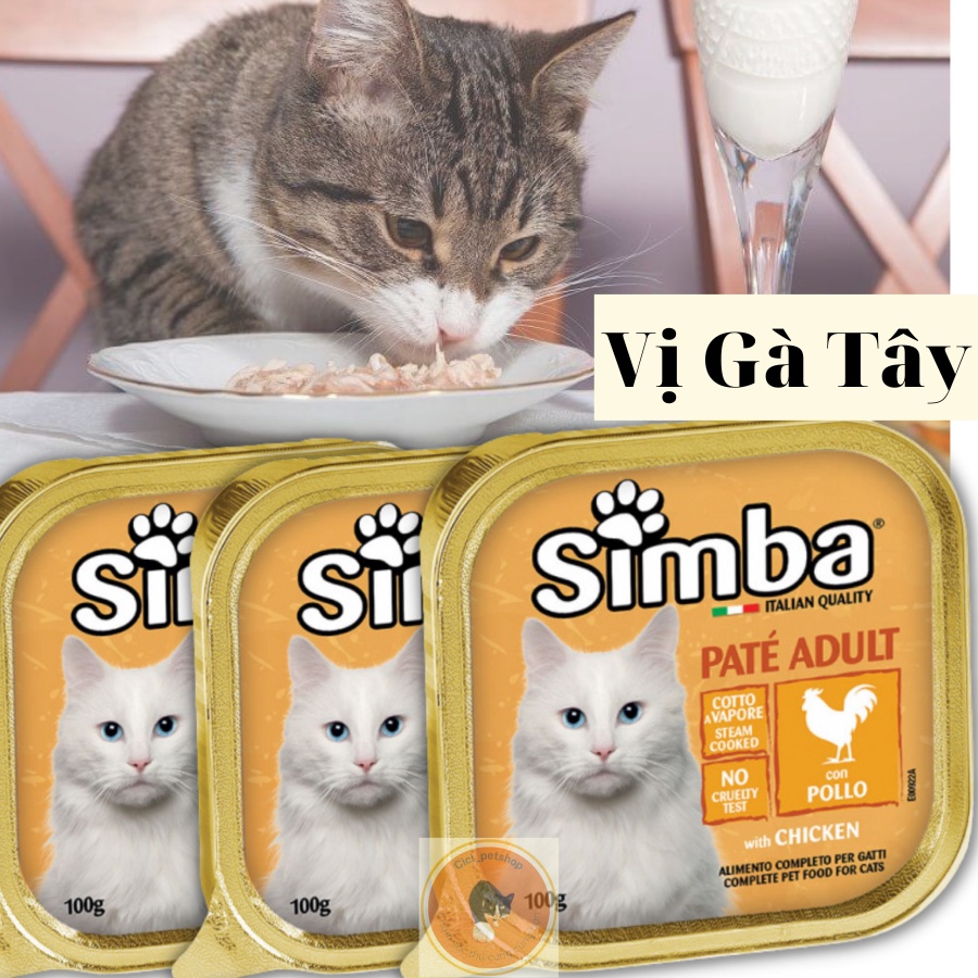 Pate Simba cho mèo 100gr | Shopee Việt Nam