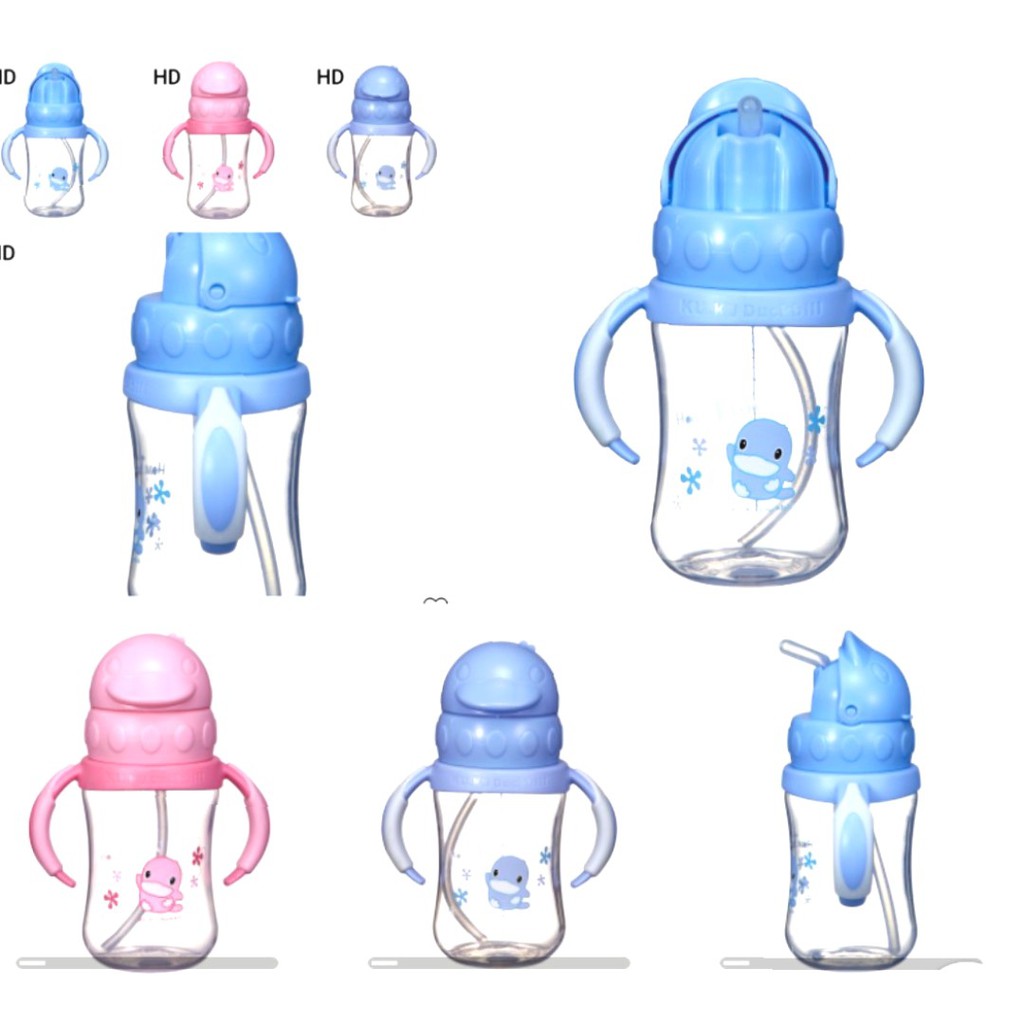 BÌNH UỐNG NƯỚC CÓ TAY CẦM NHỰA PP KUKU KU5925 - 230ML(HAG2 CHÍNH HÃNG NHỰA PP AN TOÀN CHO BE ...