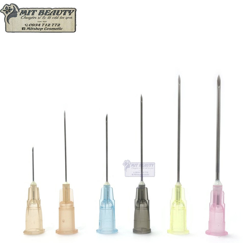 [lẻ 10 cây] Đầu kim Vinahankook các số từ 18G 20G 22G 23G 25G 26G Phá ...