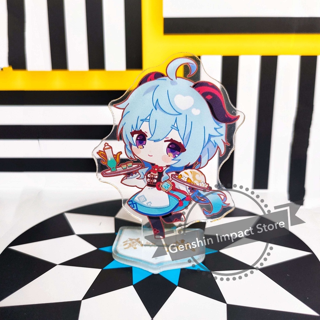 Mô hình standee tượng mica Genshin Impact (Liyue) Xiao Zhongli Childe ...