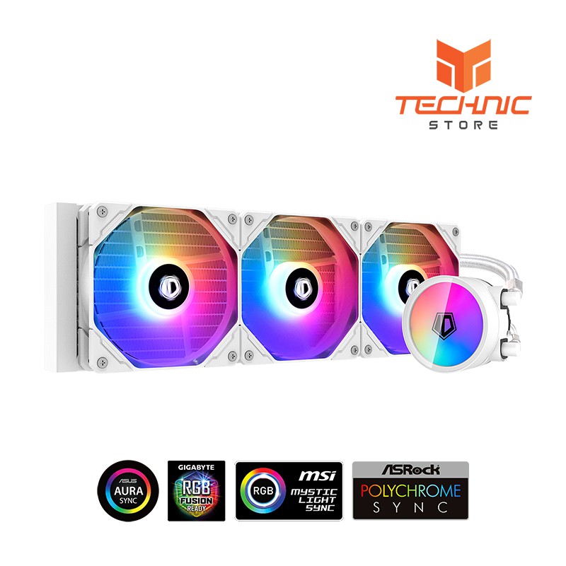 Tản nhiệt nước AIO ID-Cooling ZOOMFLOW 360 XT SNOW | Shopee Việt Nam