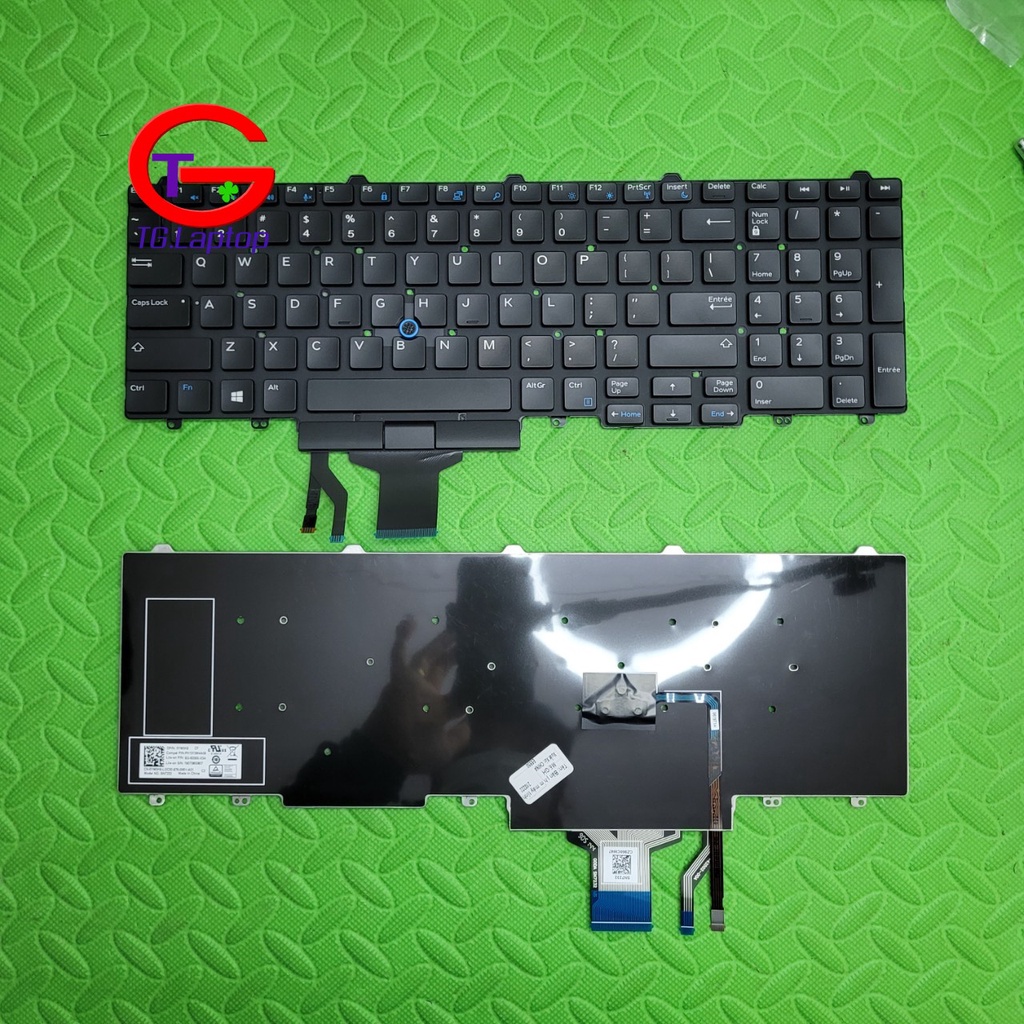 Bàn Phím Dell Latitude Genuine E5550, E5570, E5580, Precision 5710 ...