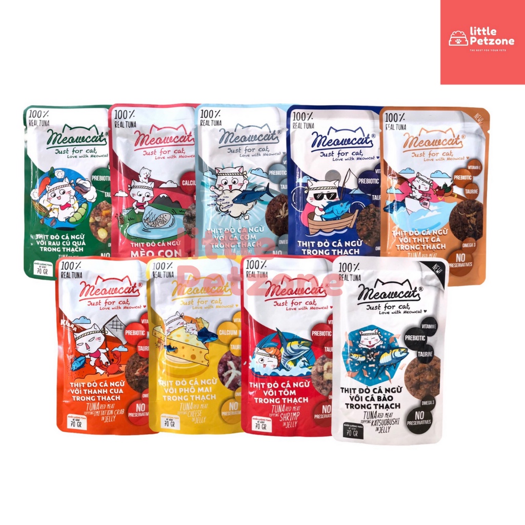 Pate Meowcat gói 70g cho mèo | Shopee Việt Nam