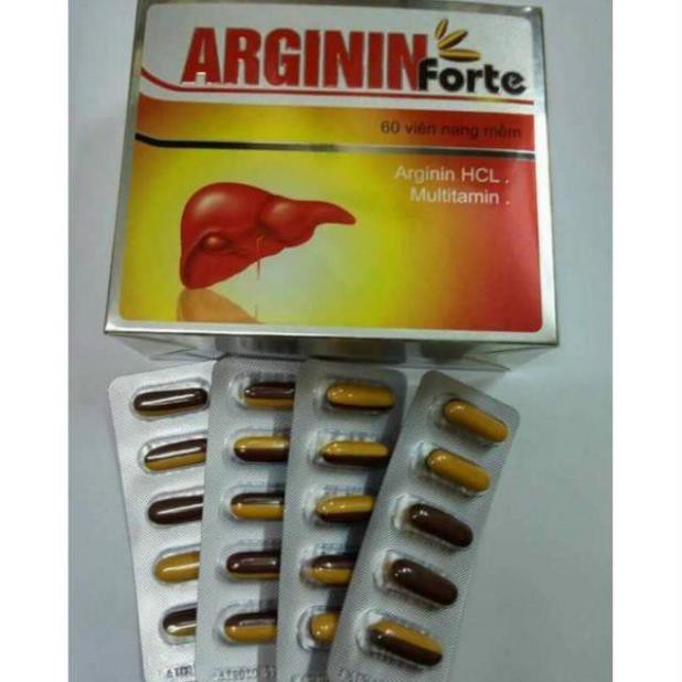 ARGININ FORTE- GIÚP BỔ GAN, THẢI ĐỘC CƠ THỂ tăng cường chức năng gan ...
