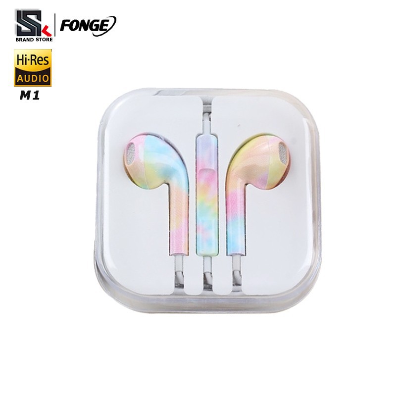 Tai nghe nhét tai Fonge M2 có micro giắc cắm 3,5mm | Shopee Việt Nam