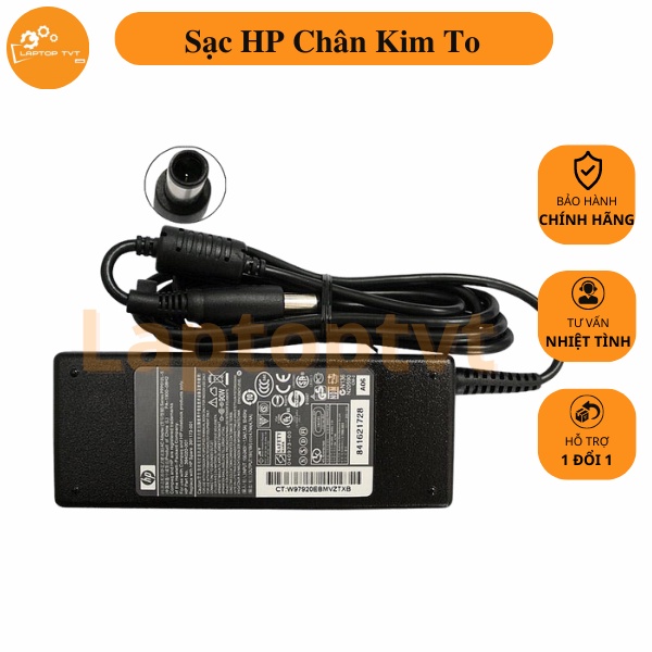 Sạc HP chân kim to chính hãng LAPTOPTVT - Bảo hành 12 tháng | Shopee ...