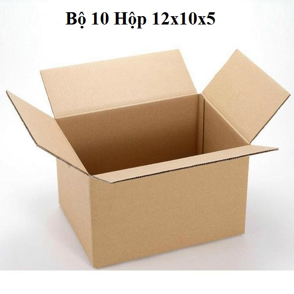 SGN - Bộ 10 Thùng Carton 12x10x5 Cm Hộp Carton Giá Rẻ | Shopee Việt Nam
