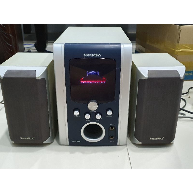 Loa vi tính Soundmax A2700 2.1 Đã qua sử dụng Đèn led theo nhạc Tặng ...