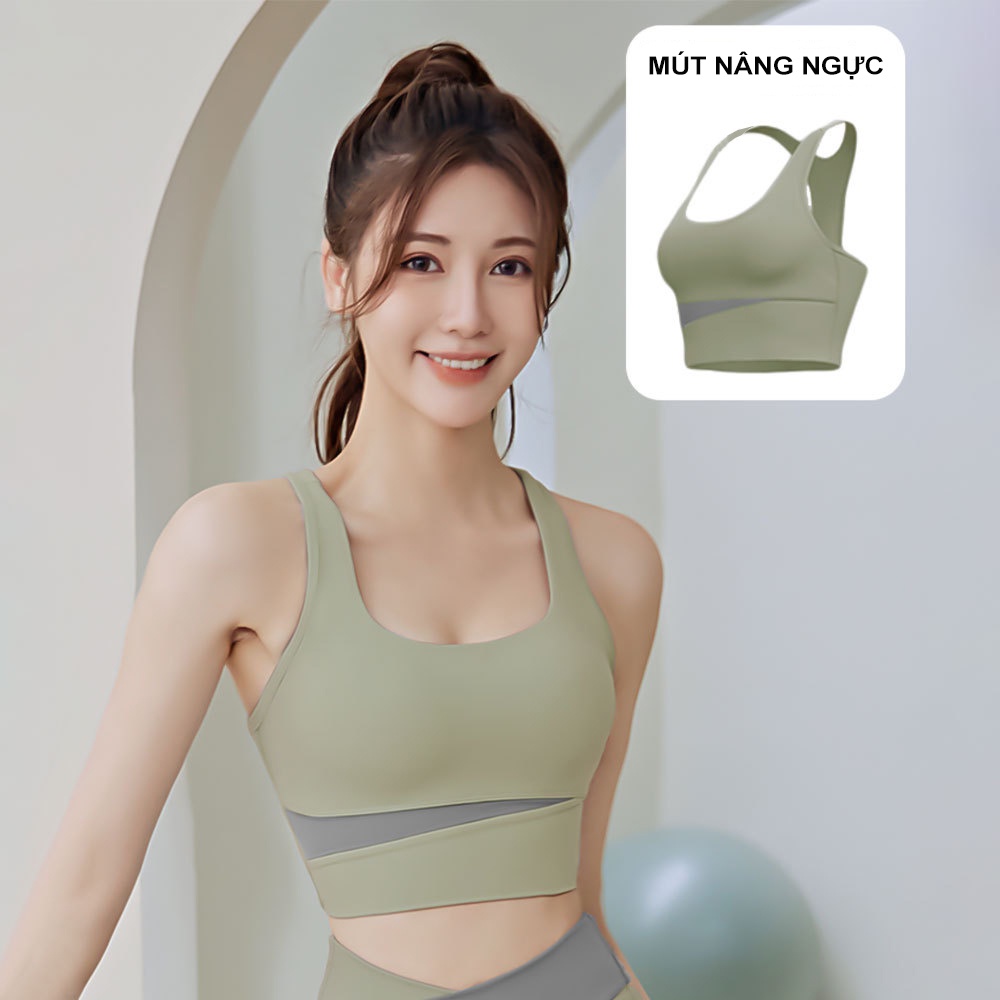 Bộ Quần Áo Tập Gym Yoga Thể Thao Nữ Co Giãn Cao Cấp Thấm Hút Mồ Hôi Có ...