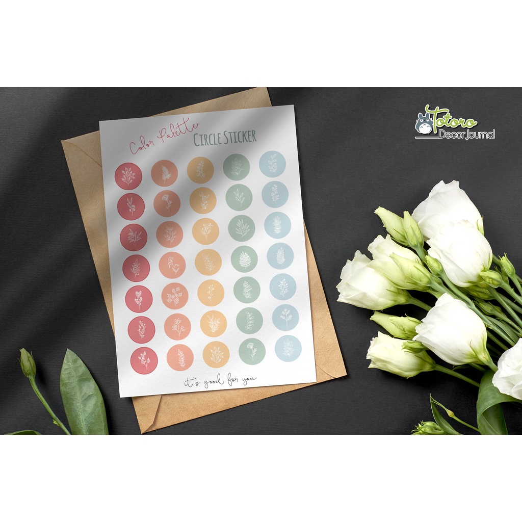Sticker color palette Instagram màu patel | Shopee Việt Nam