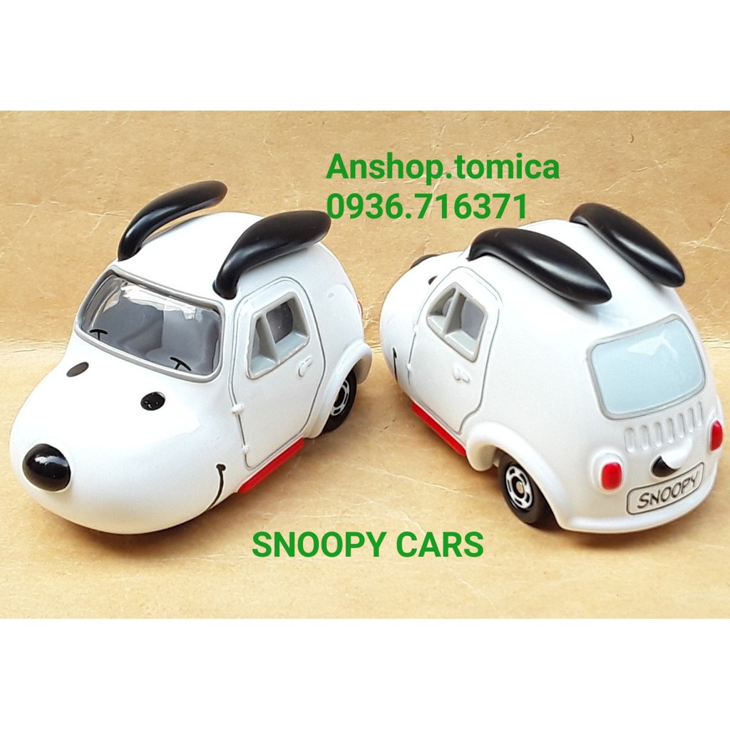 Mô hình xe hoạt hình Snoopy tomica Nhật Bản | Shopee Việt Nam