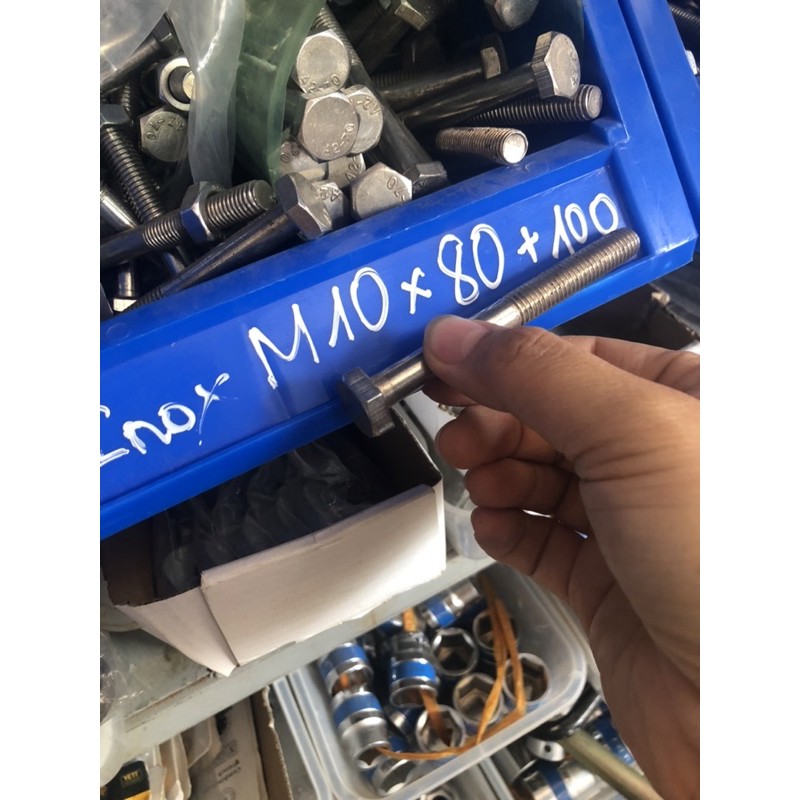 Bulong M10 inox (M 10 dài 7,8,10cm) | Shopee Việt Nam