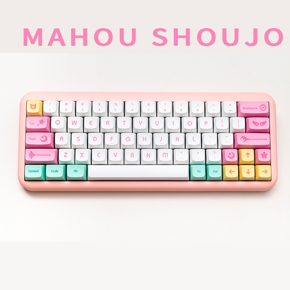 Mahou Shoujo Magical Girl keycaps XDA profile Dye-Sublimation PBT ...