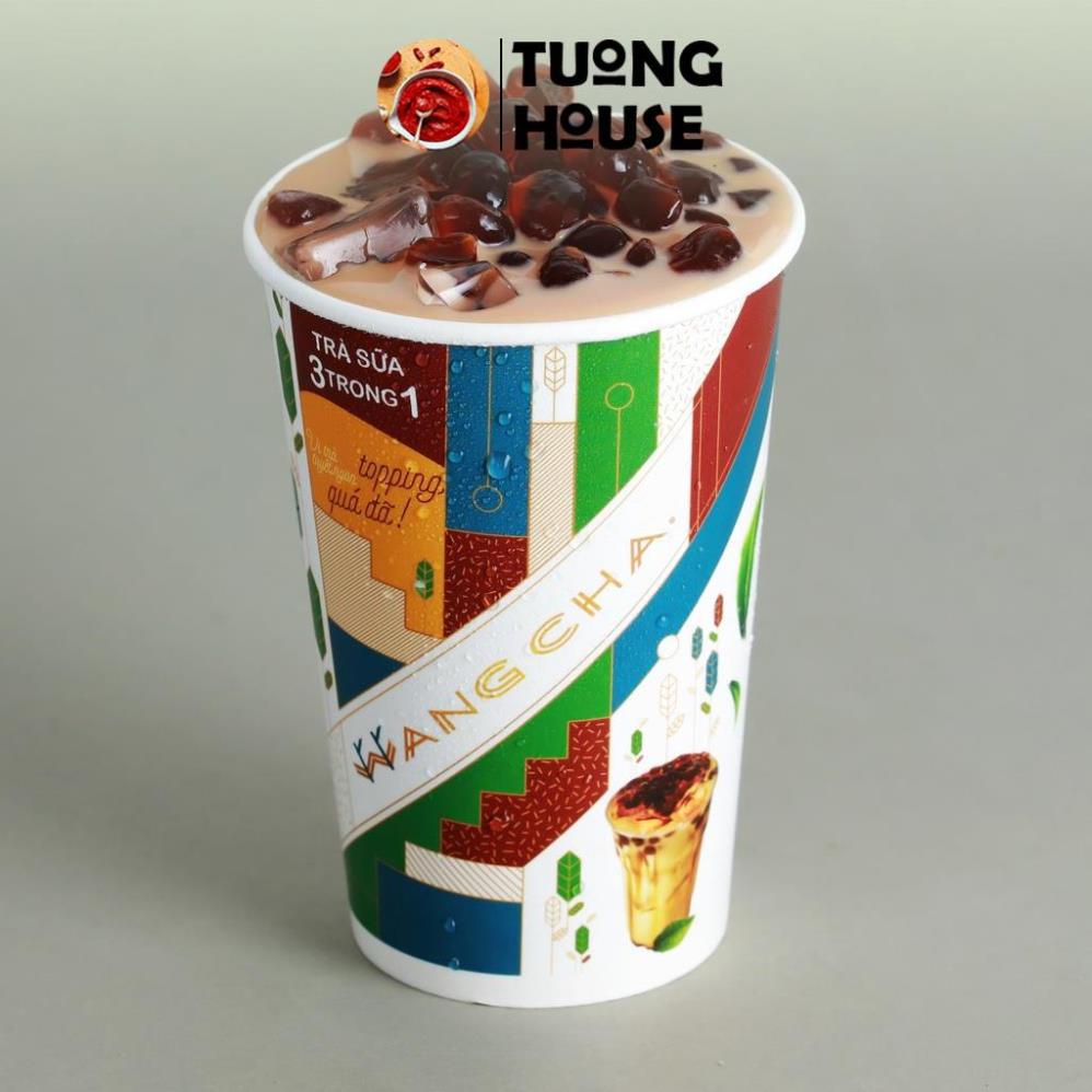 Trà Sữa 3in1 WangCha Ly 100g nhiều vị Tặng Kèm 1 gói Topping 60g ...