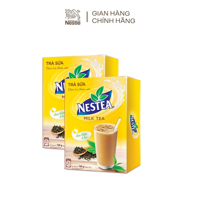 Combo 2 hộp trà Nestea vị trà sữa (Hộp 8 gói x 20g) | Shopee Việt Nam