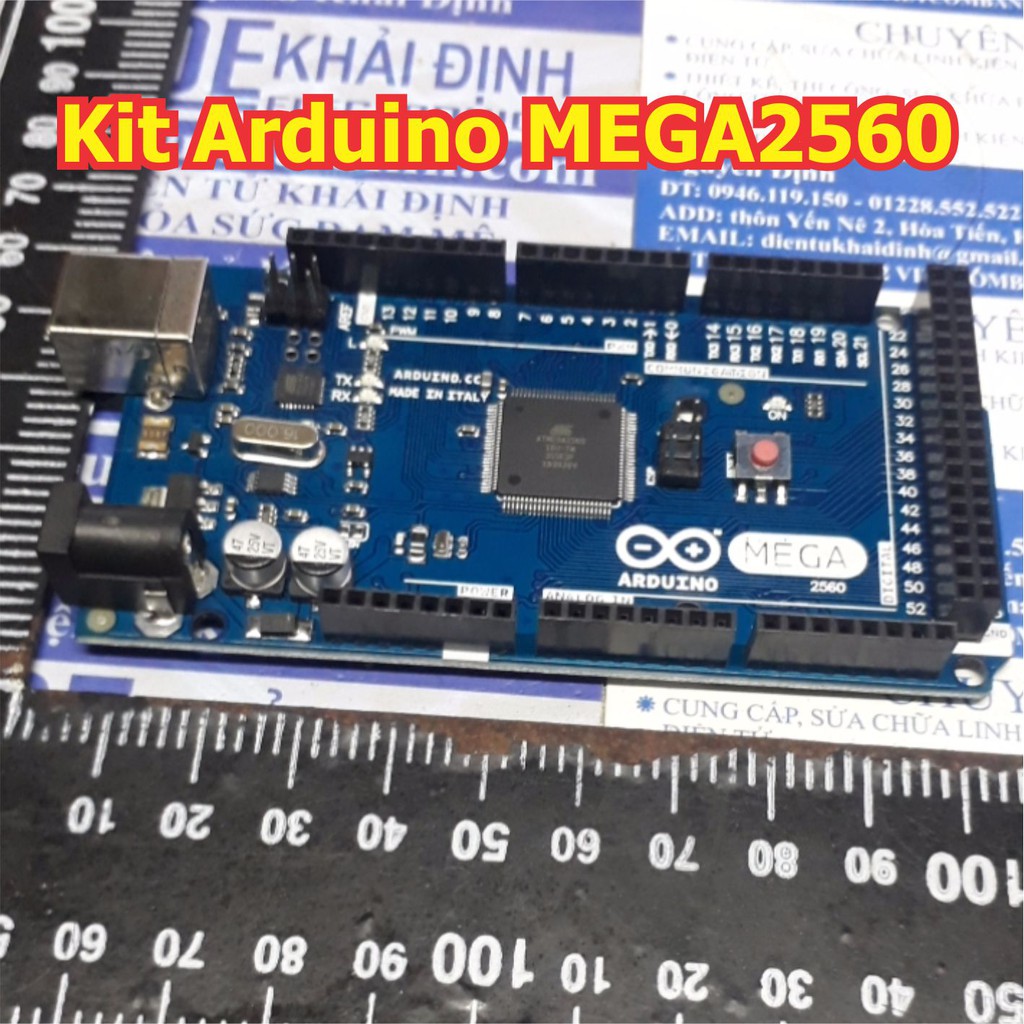 Kit thực hành, phát triển, thí nghiệm Kit Arduino MEGA2560 R3, MEGA16U2 ...