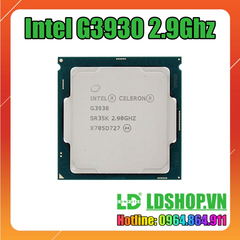 CPU Intel Celeron G3930 (2.90GHz, 2M, 2 Cores 2 Threads) | Shopee Việt Nam