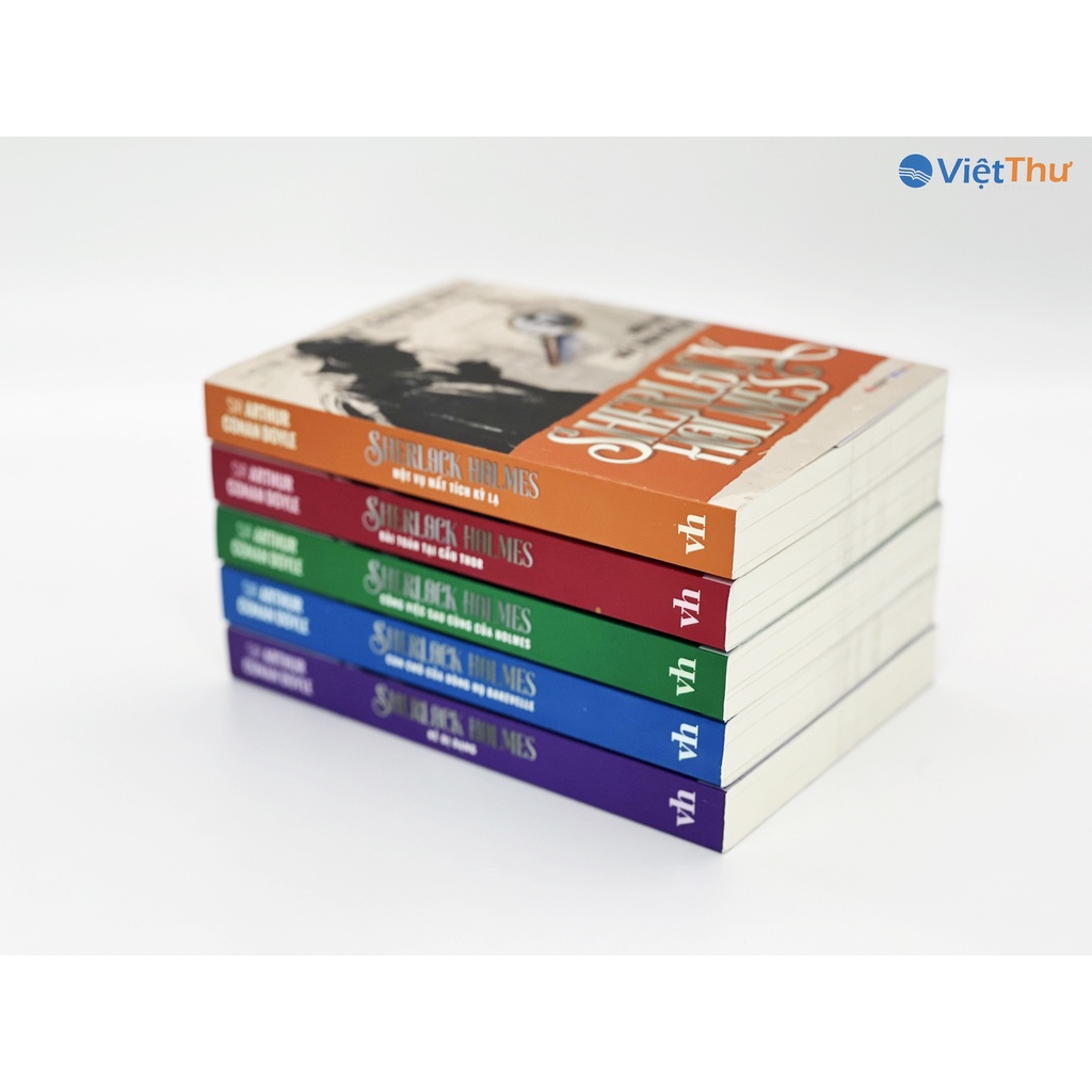 Sách - Combo - Box Set 5 Tập Sherlock Holmes - (Bìa Mềm) | Shopee Việt Nam