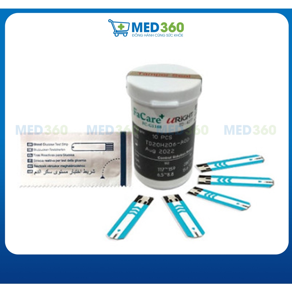 Que thử đường huyết dành cho model Facare FC G1168 (TD 4277) - TBYT Med360 | Shopee Việt Nam