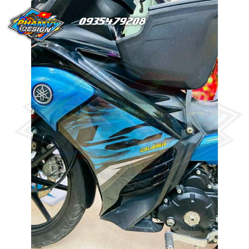 Tem LC EXCITER 135 V7 chất lượng cao bảo hành 6 tháng thấm nước bong ...