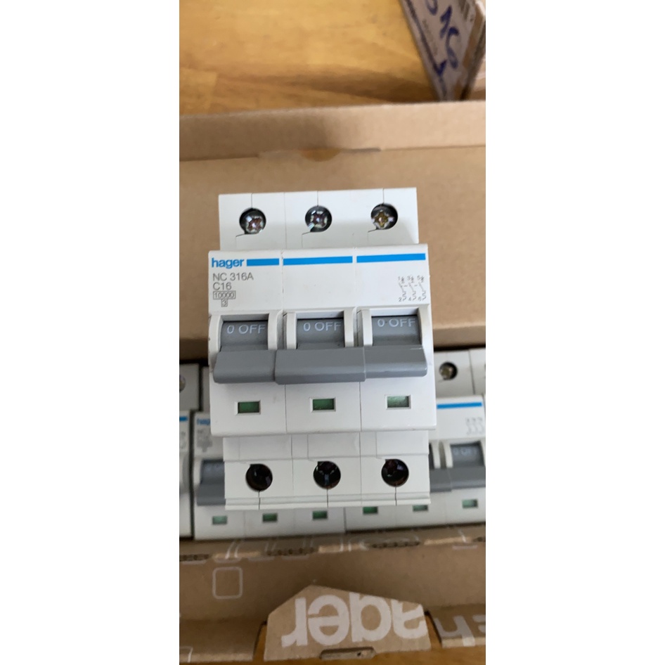 MCB 3P 16A 10kA Type C - NC316A | Shopee Việt Nam