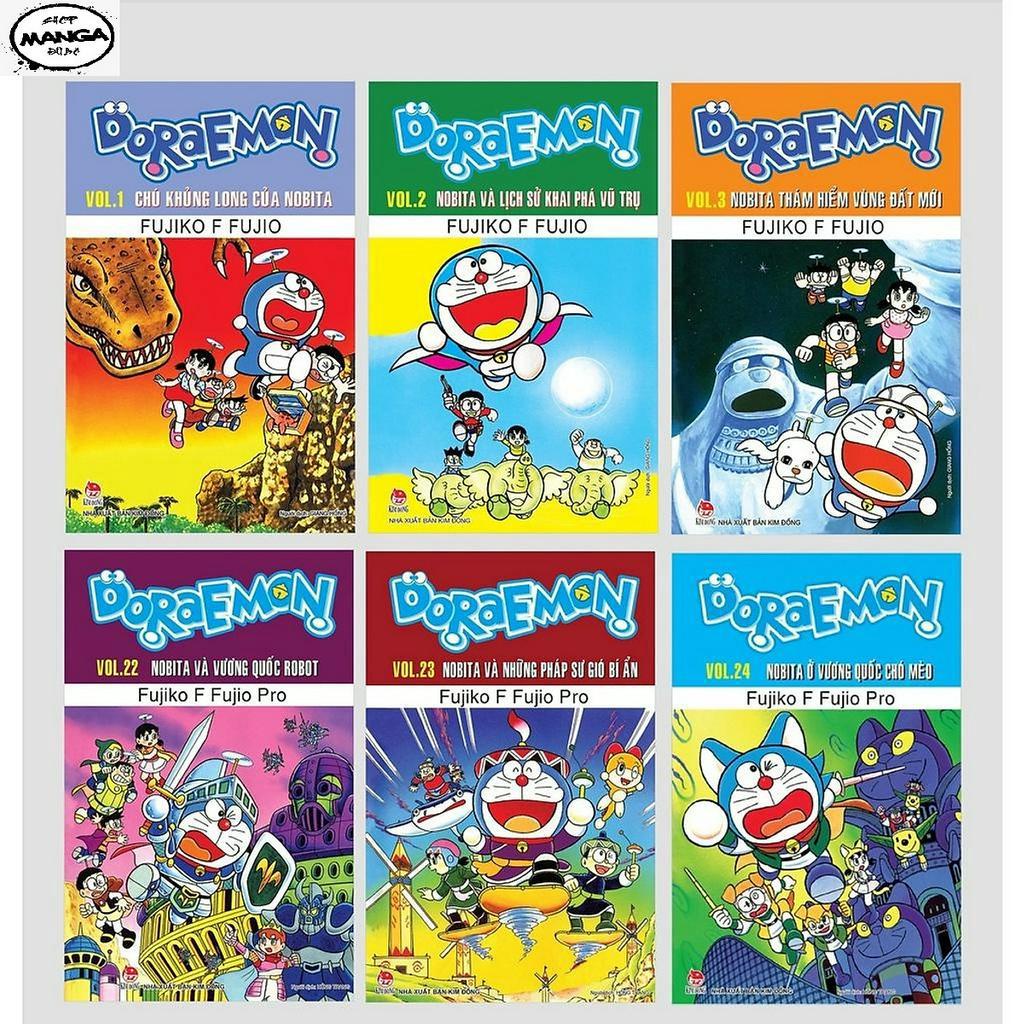 Truyện Tranh - Doraemon truyện dài (Trọn bộ 24 tập) | Shopee Việt Nam
